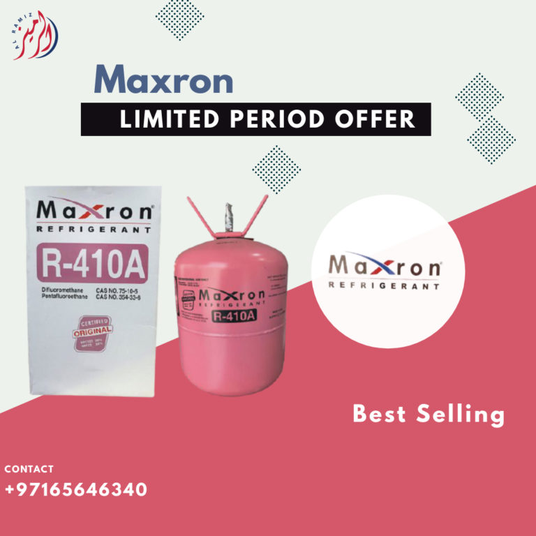 Refrigerant Gas MAXRON - Al-Ramize